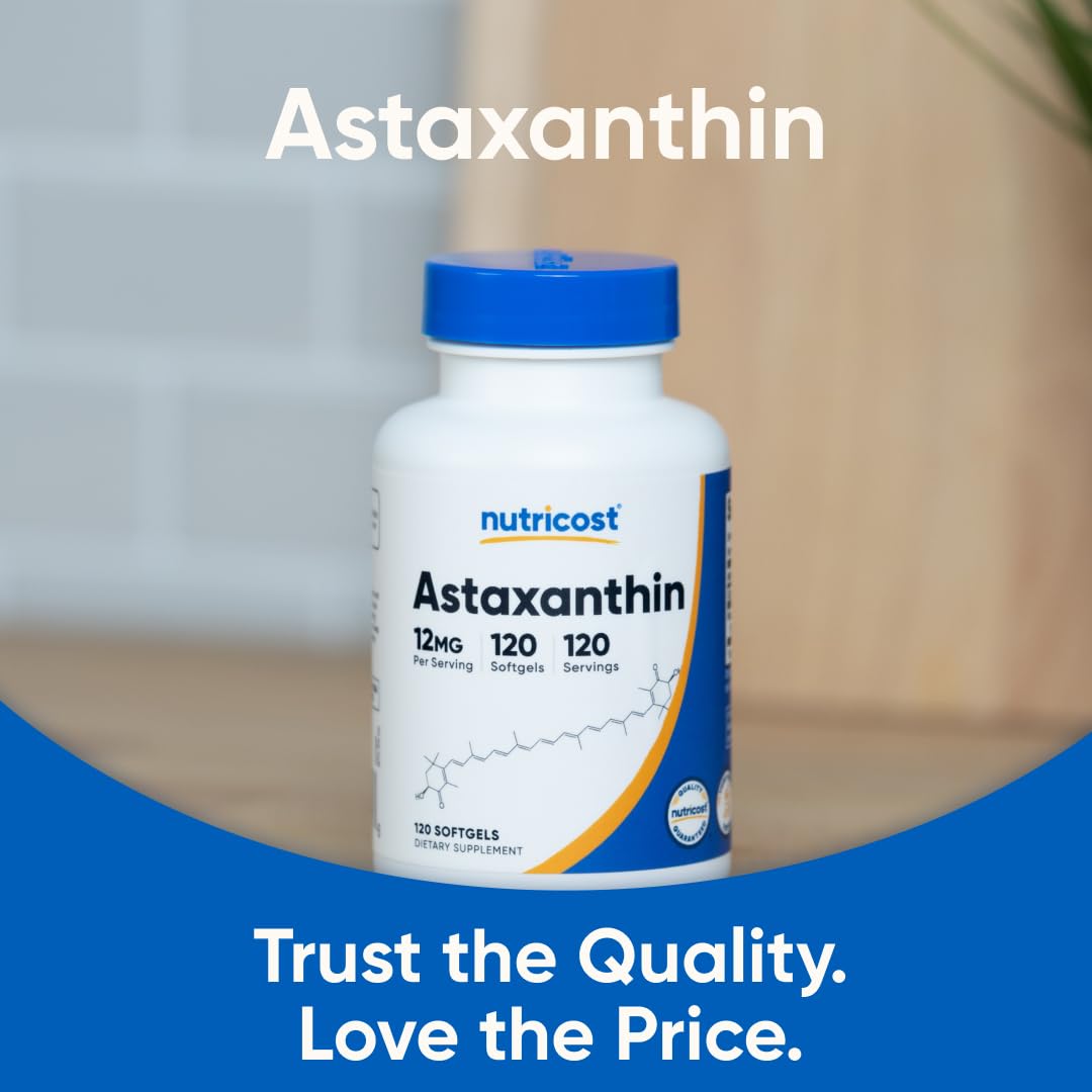 Nutricost Astaxanthin for eye support