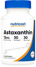 Nutricost Astaxanthin softgels for wellness