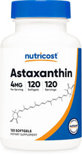 Nutricost Astaxanthin softgels for wellness