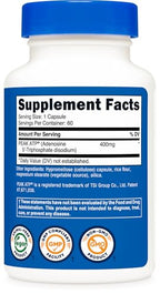 Nutricost ATP capsules for endurance