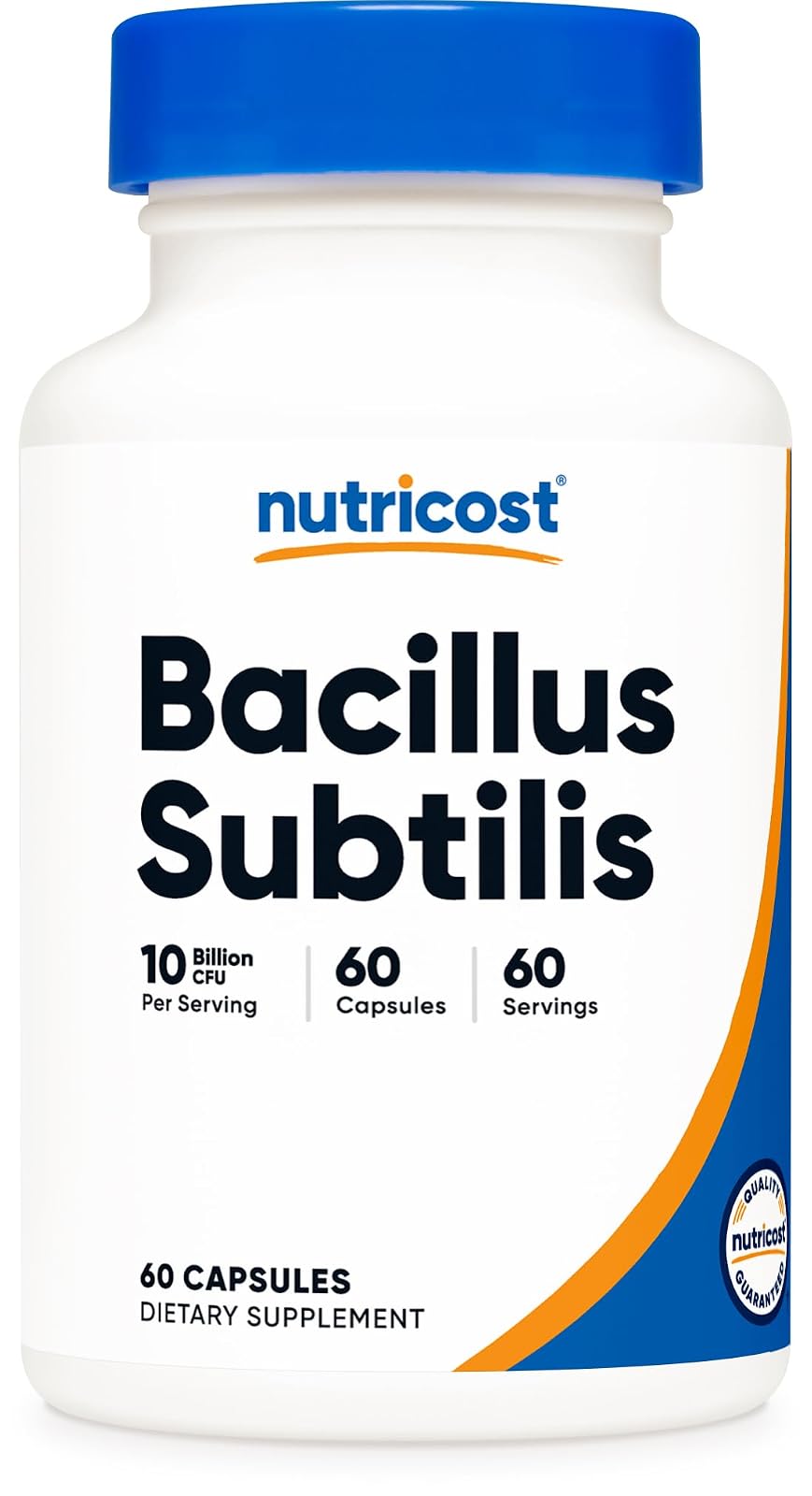Nutricost Bacillus Subtilis probiotic capsules