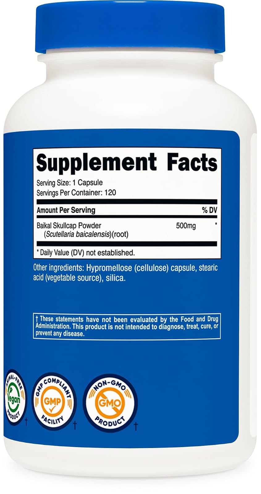 Nutricost Baikal Skullcap for immune support
