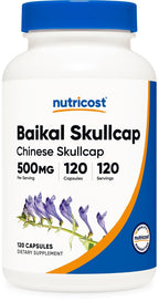 Nutricost Baikal Skullcap vegetarian capsules