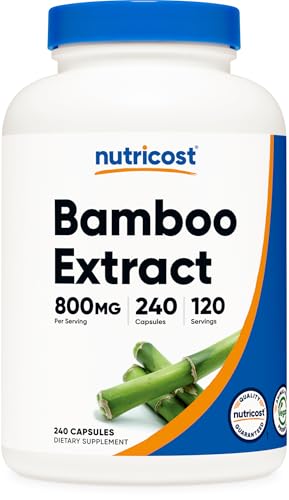 Nutricost bamboo extract capsules