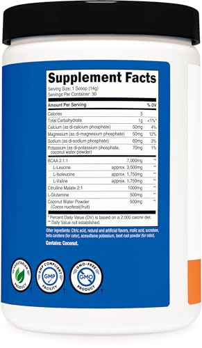 Nutricost BCAA for muscle support