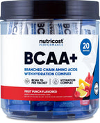Nutricost BCAA hydration drink mix