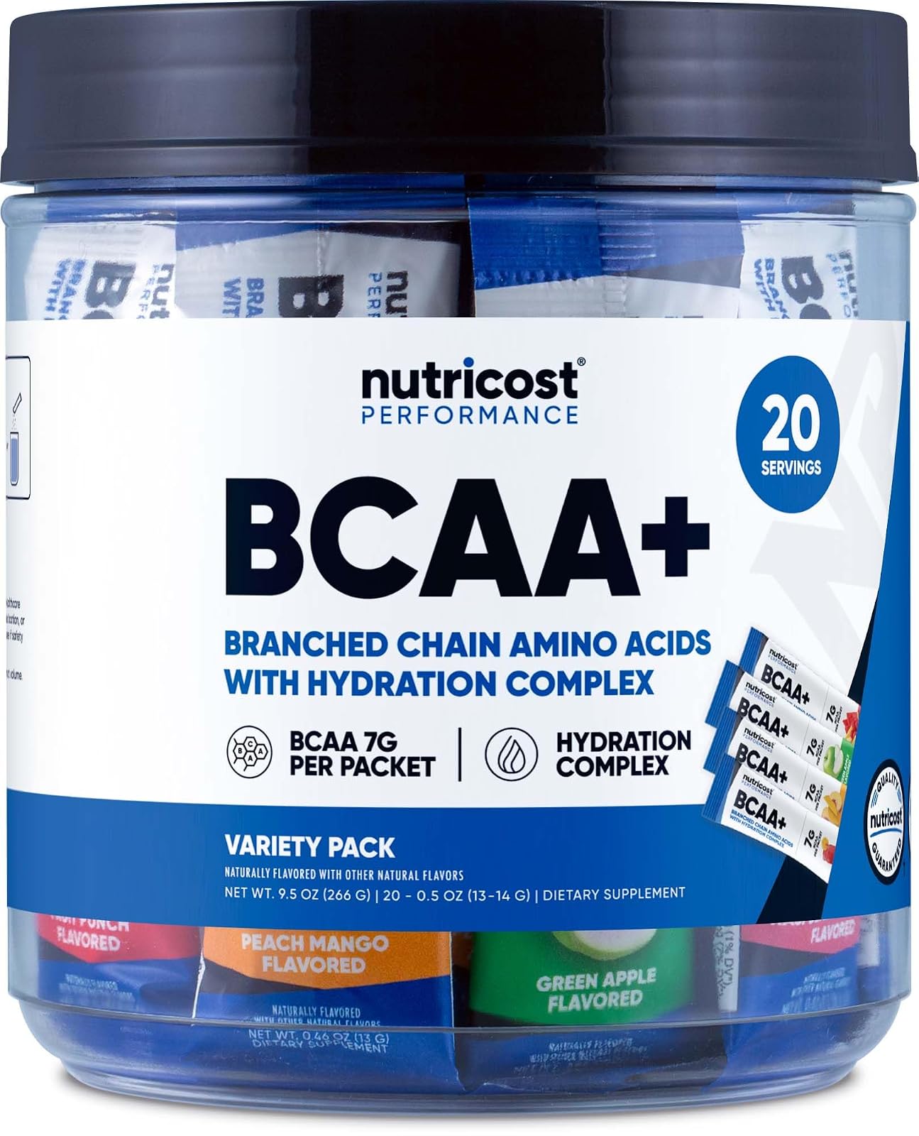 Nutricost BCAA hydration stickpacks