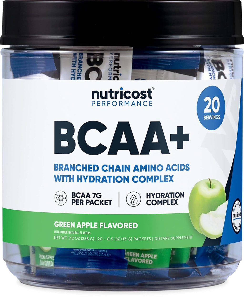 Nutricost BCAA hydration stickpacks