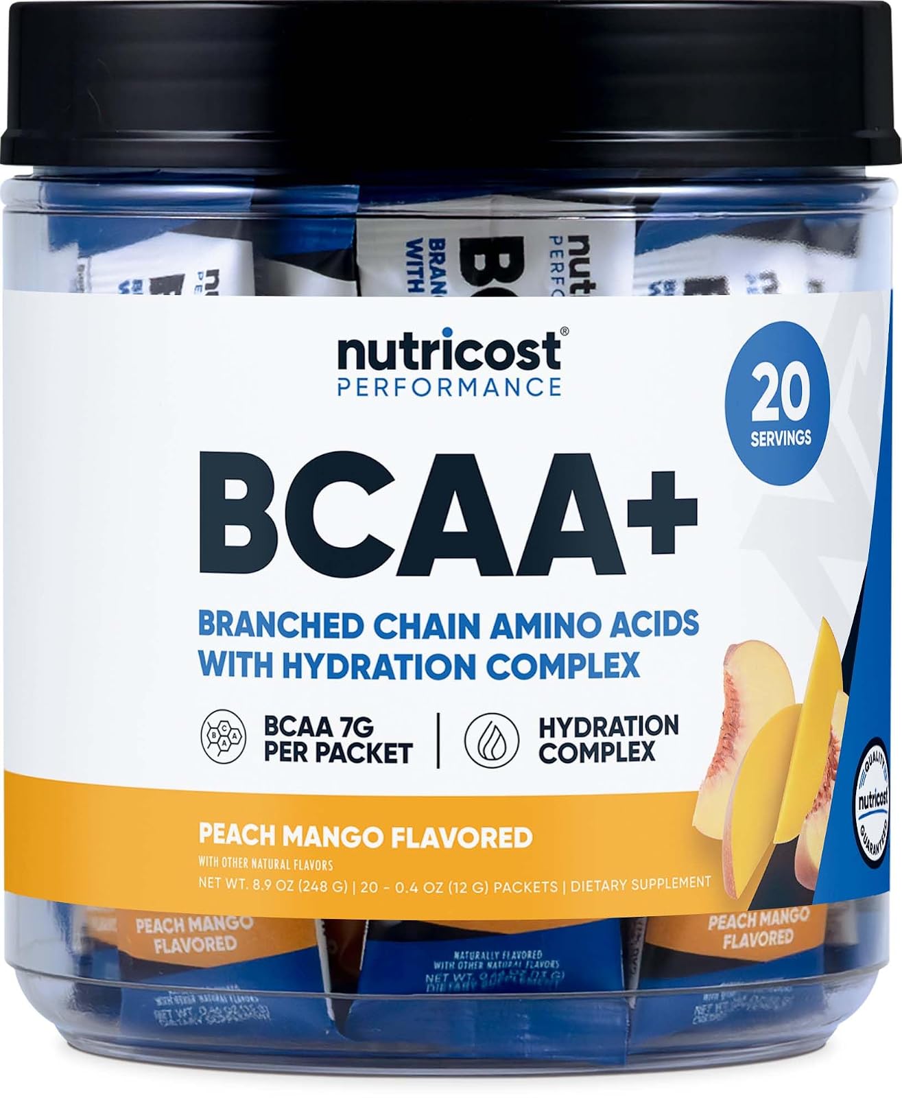 Nutricost BCAA hydration stickpacks