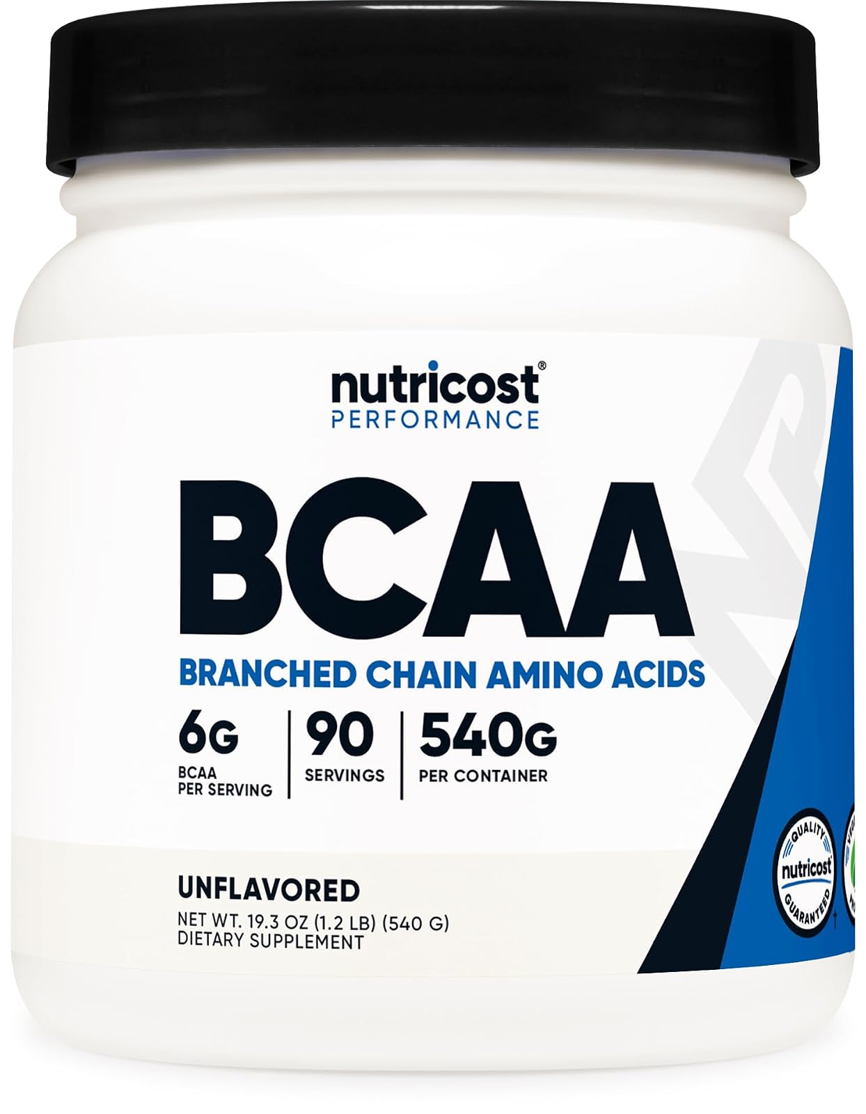 Nutricost BCAA powder for muscle recovery