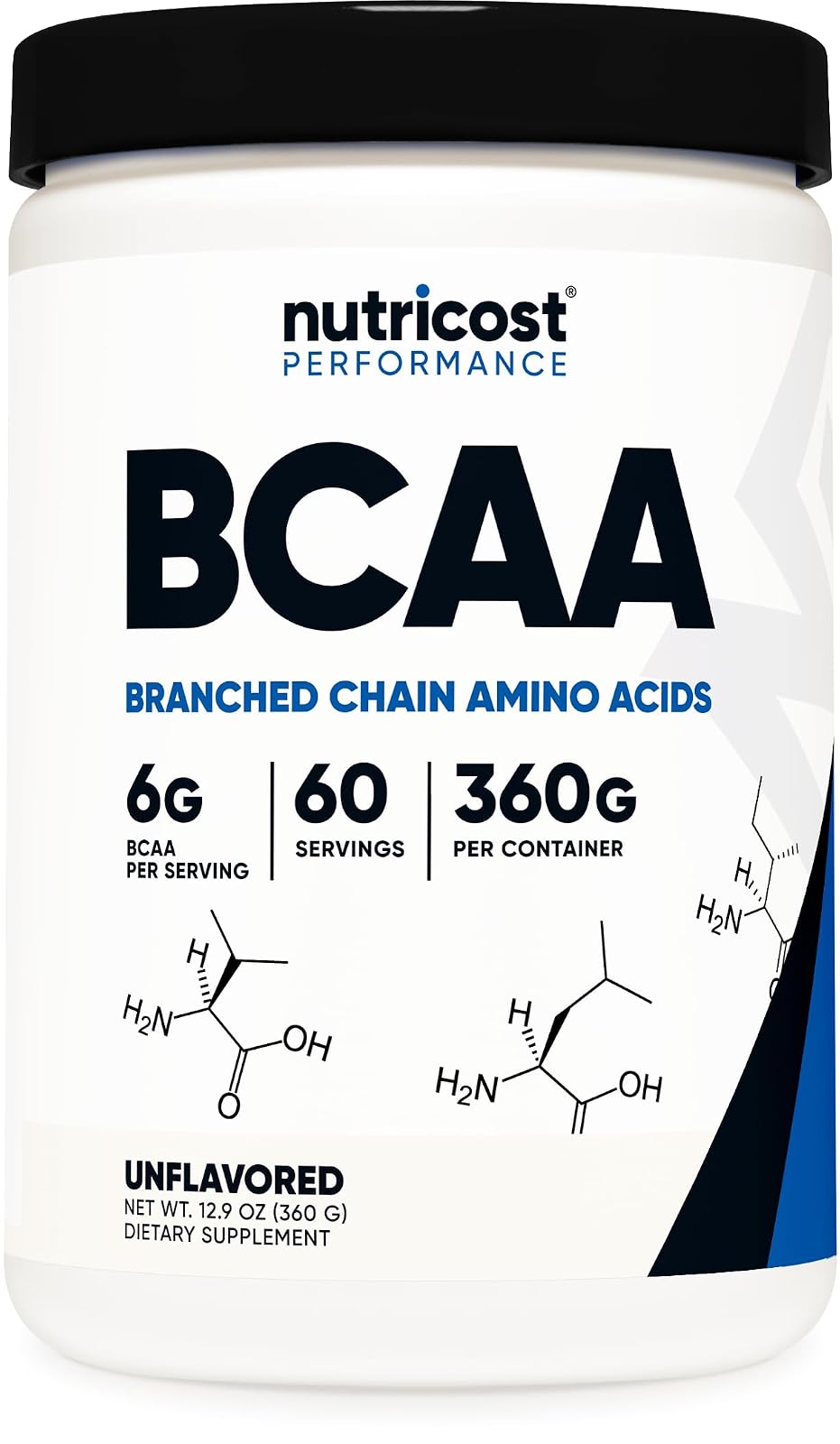 Nutricost BCAA powder for muscle recovery