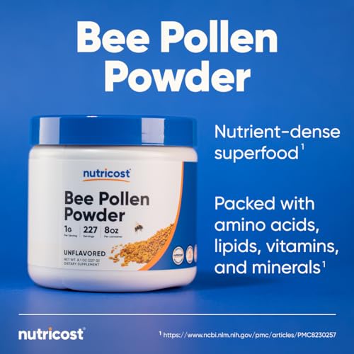 Nutricost bee pollen for athletes