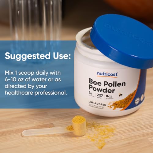 Nutricost bee pollen for natural energy