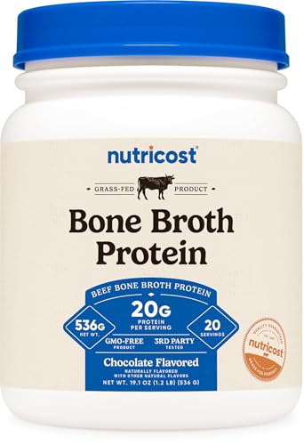 Nutricost beef bone broth protein