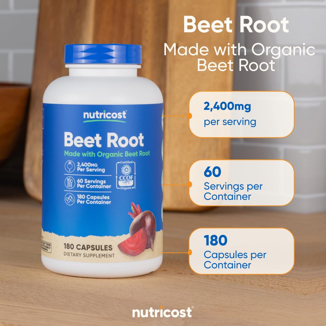 Nutricost beet root for athletic performance