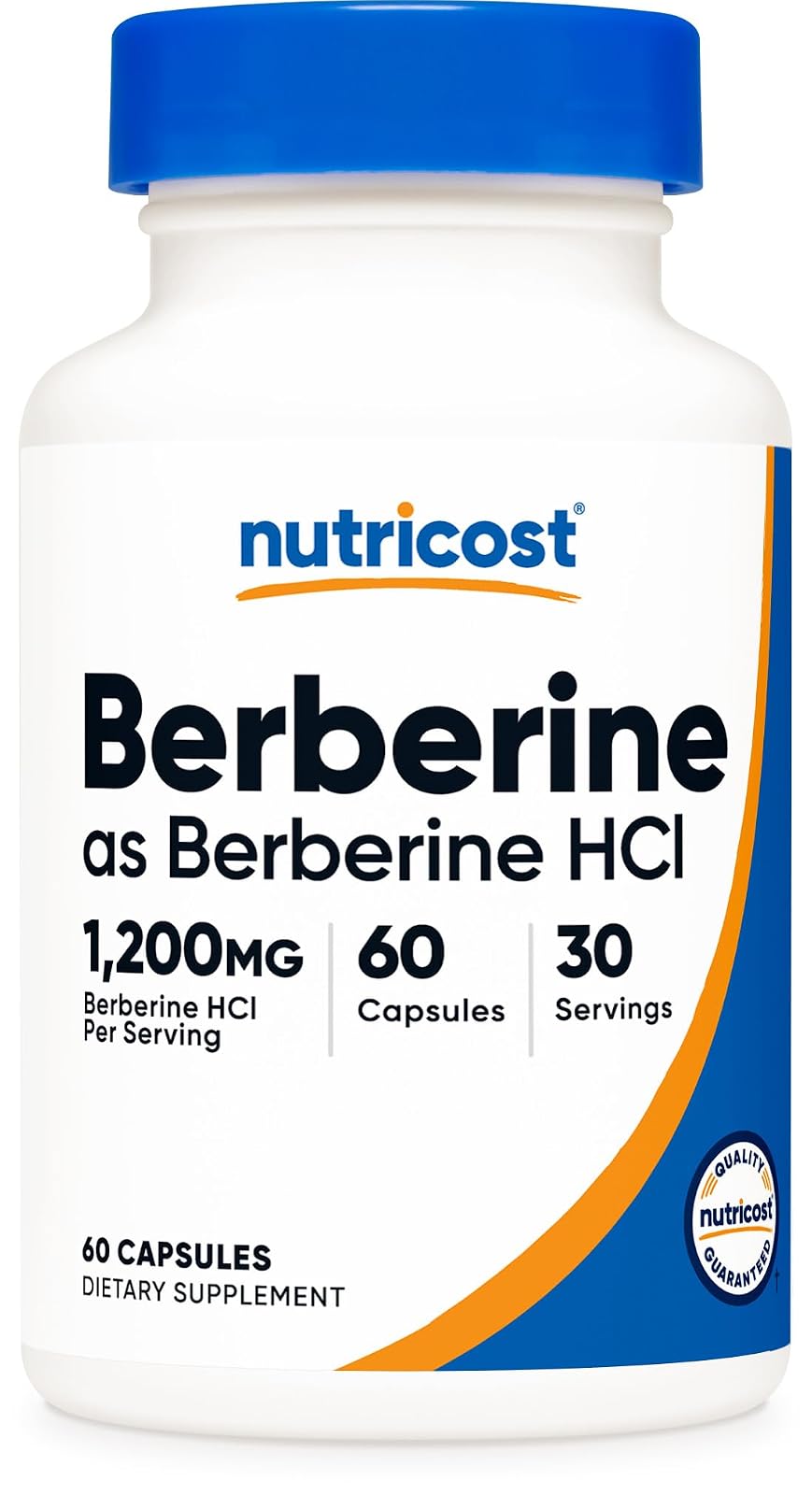 Nutricost berberine HCl 1200 mg capsules