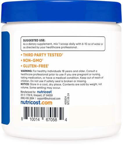 Nutricost Beta Glucan for daily health