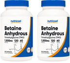 Nutricost Betaine Anhydrous capsules for energy