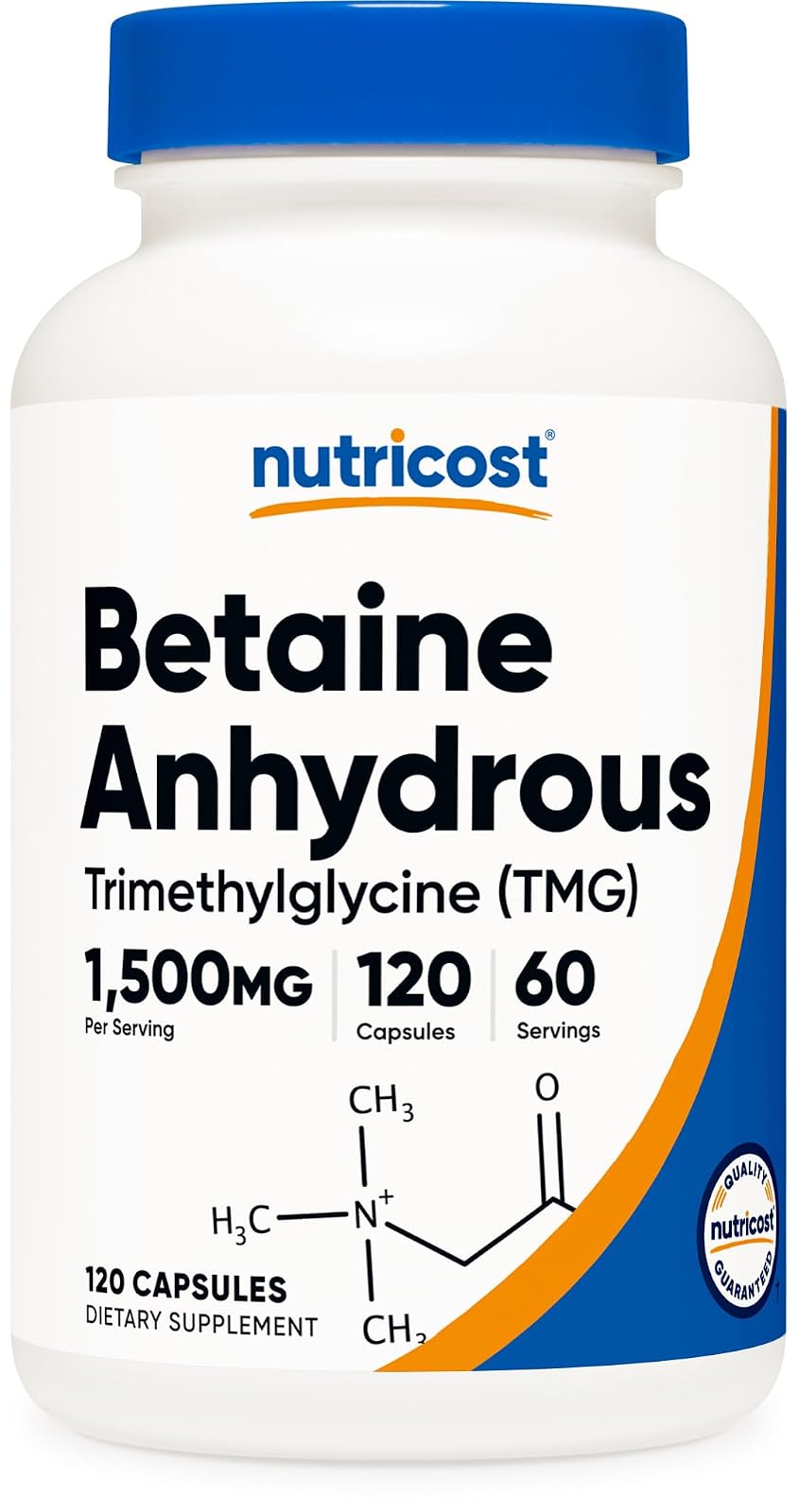 Nutricost Betaine Anhydrous capsules