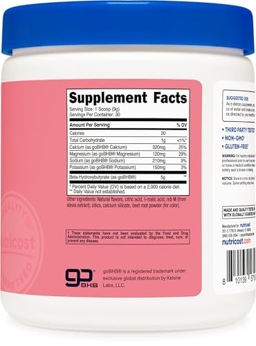 nutricost BHB salts for wellness