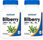 Nutricost Bilberry capsules for eye health