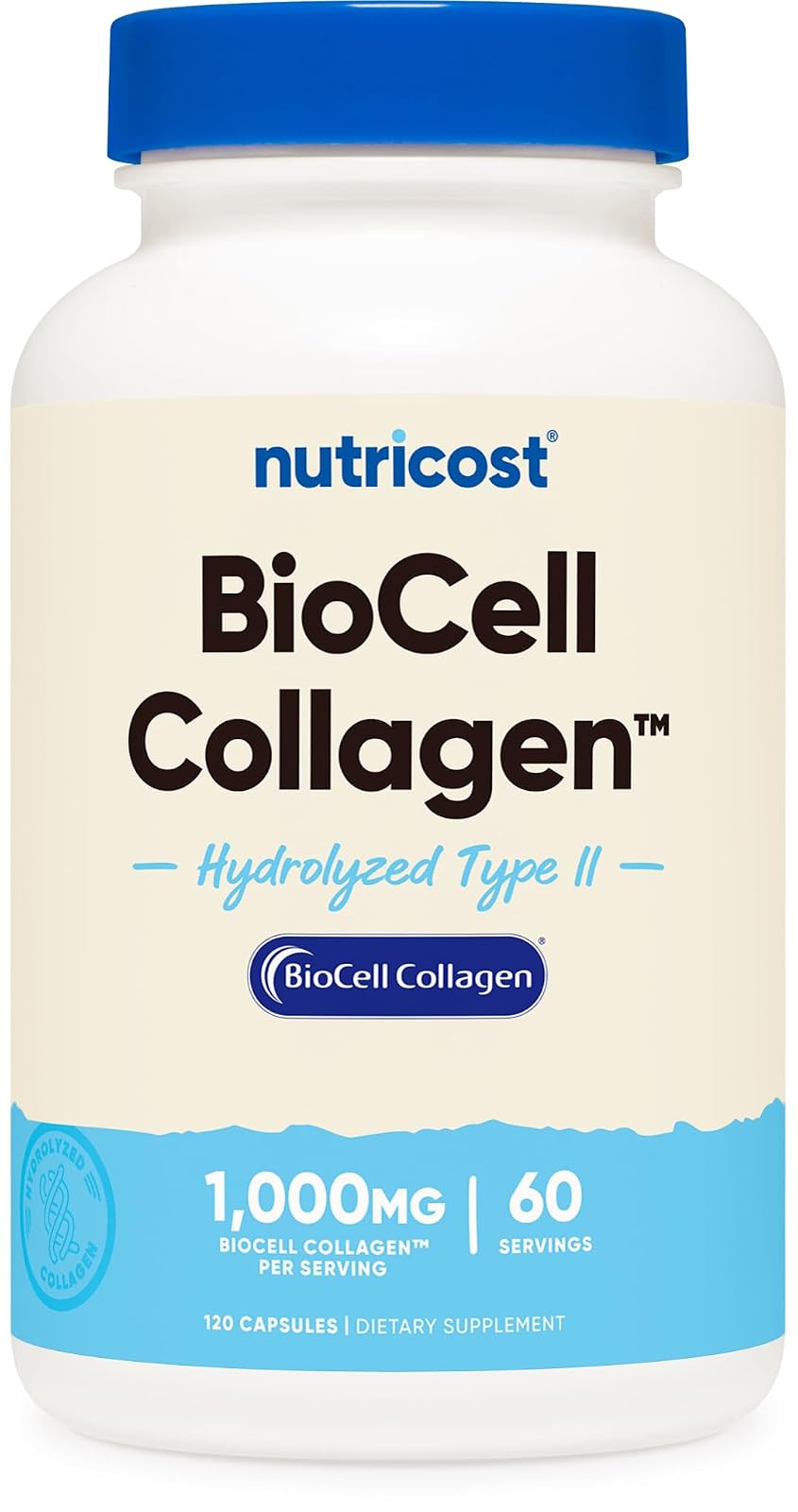 Nutricost BioCell Collagen capsules