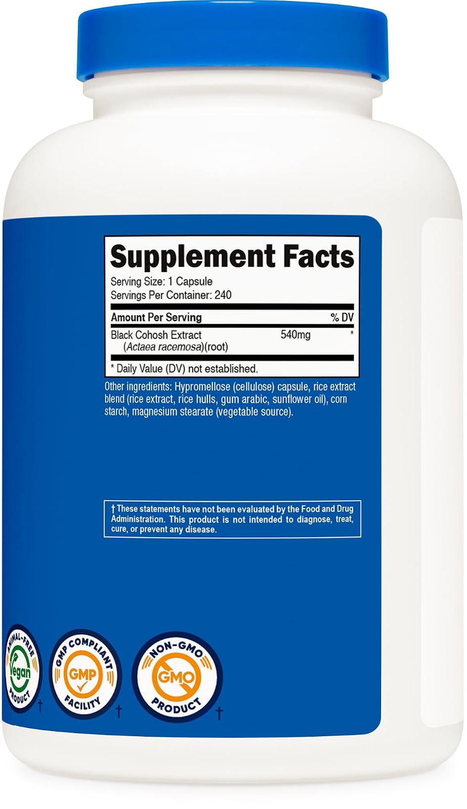 Nutricost Black Cohosh for hormonal balance
