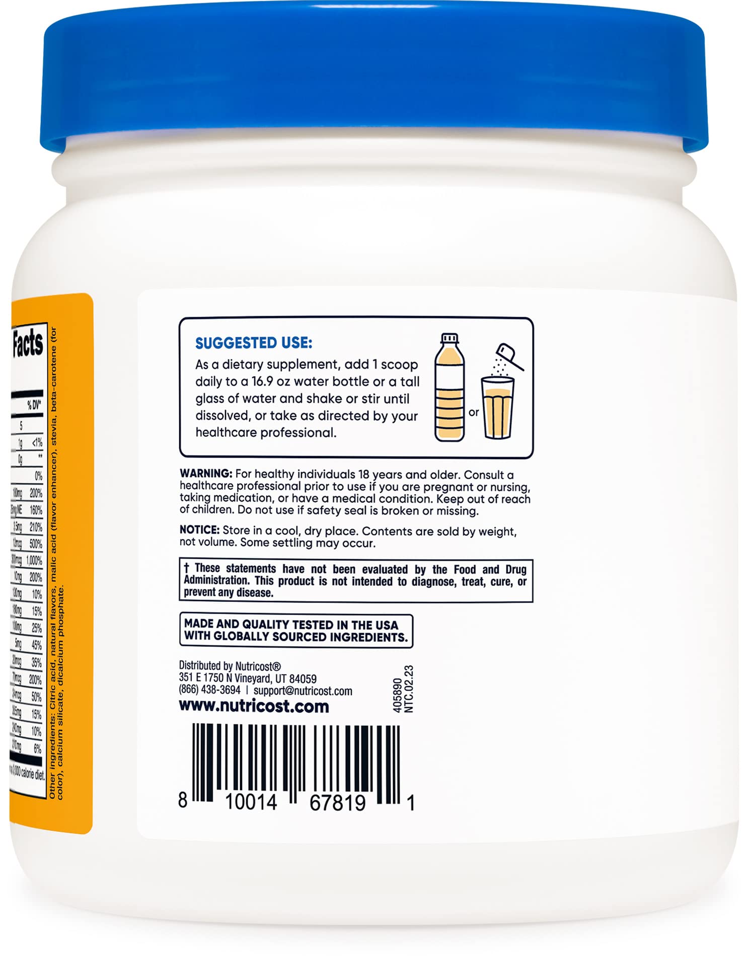nutricost blended vitamin benefits