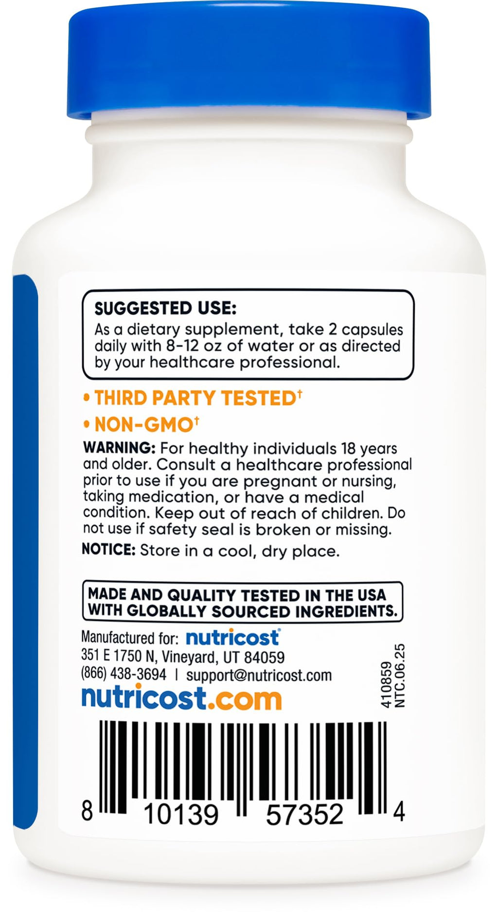Nutricost blended vitamin formula