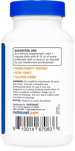 Nutricost blended vitamins for energy