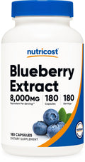 Nutricost blueberry extract capsules