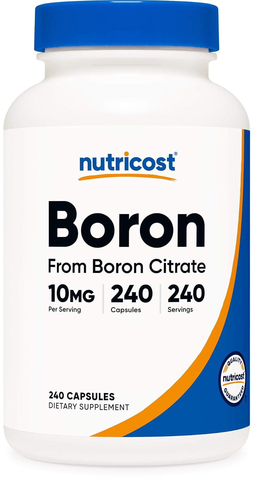Nutricost Boron 10 mg capsules