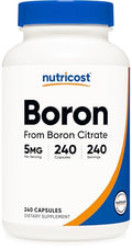 Nutricost Boron 5 mg capsules