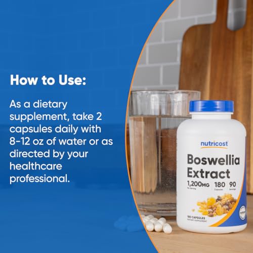 Nutricost Boswellia for digestive health