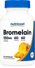 Nutricost Bromelain digestive enzyme capsules