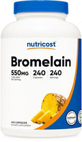 Nutricost Bromelain digestive enzyme capsules
