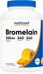 Nutricost Bromelain digestive enzyme capsules