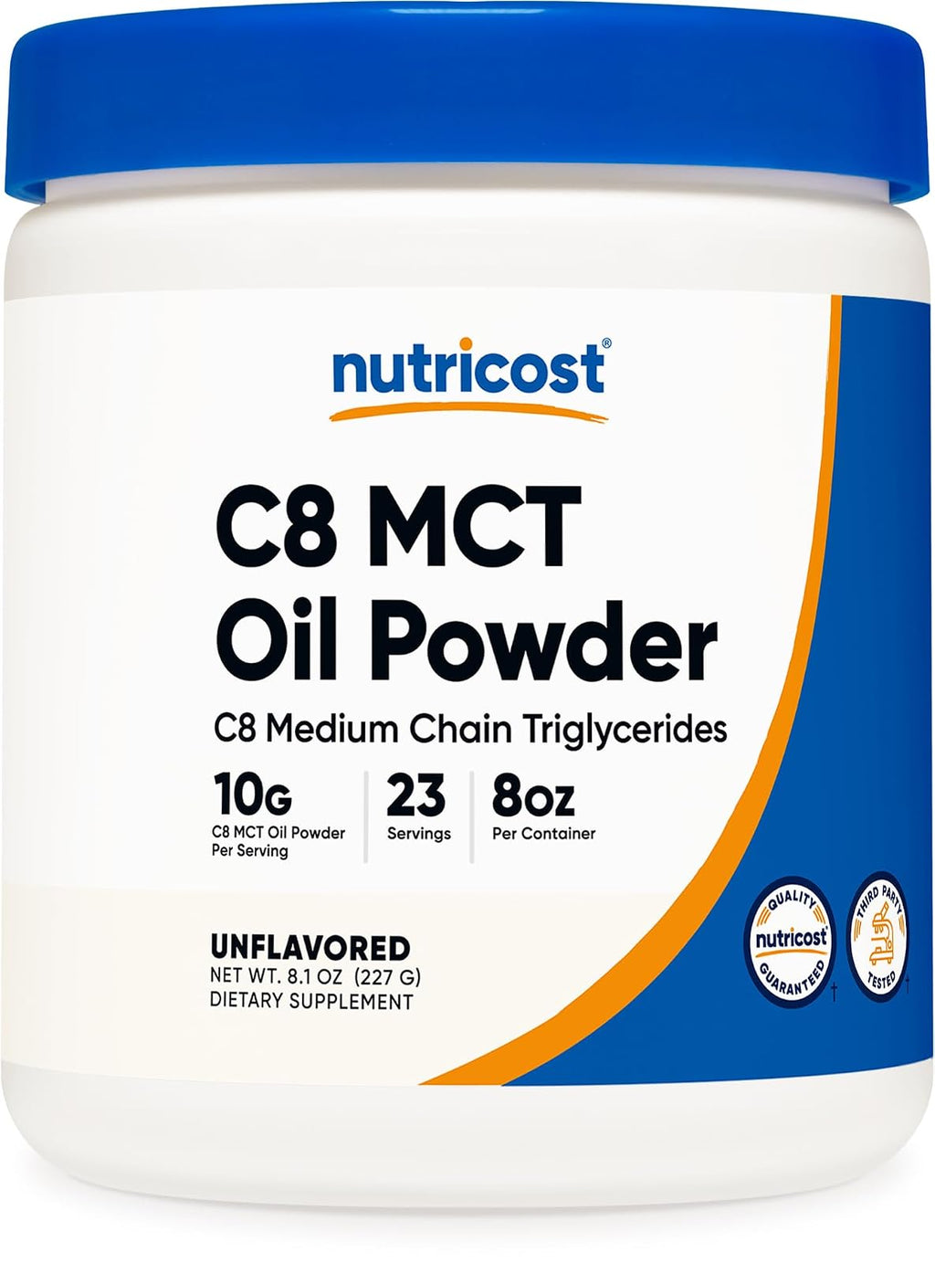 Nutricost C8 MCT oil powder benefits