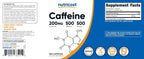 Nutricost caffeine for workout support