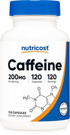Nutricost caffeine pills for energy