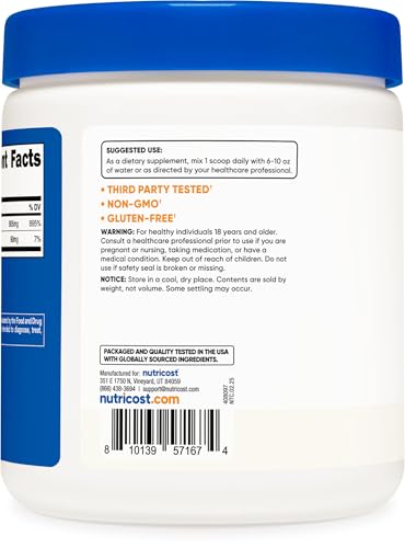 nutricost calcium ascorbate for immunity