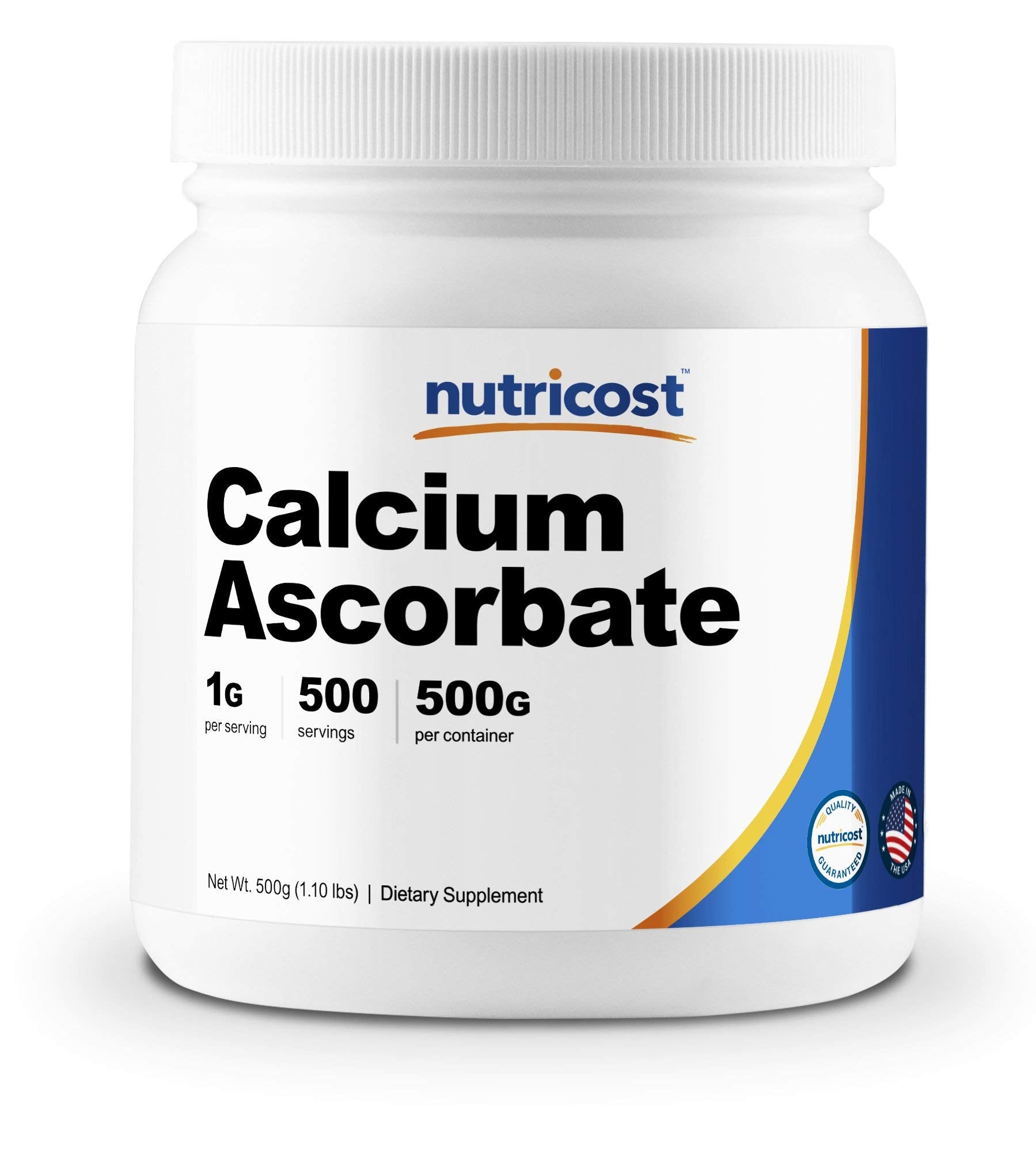 Nutricost calcium ascorbate powder benefits