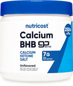 Nutricost Calcium BHB unflavored powder