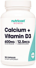 Nutricost calcium capsules for bone health