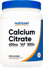 Nutricost calcium citrate powder supplement