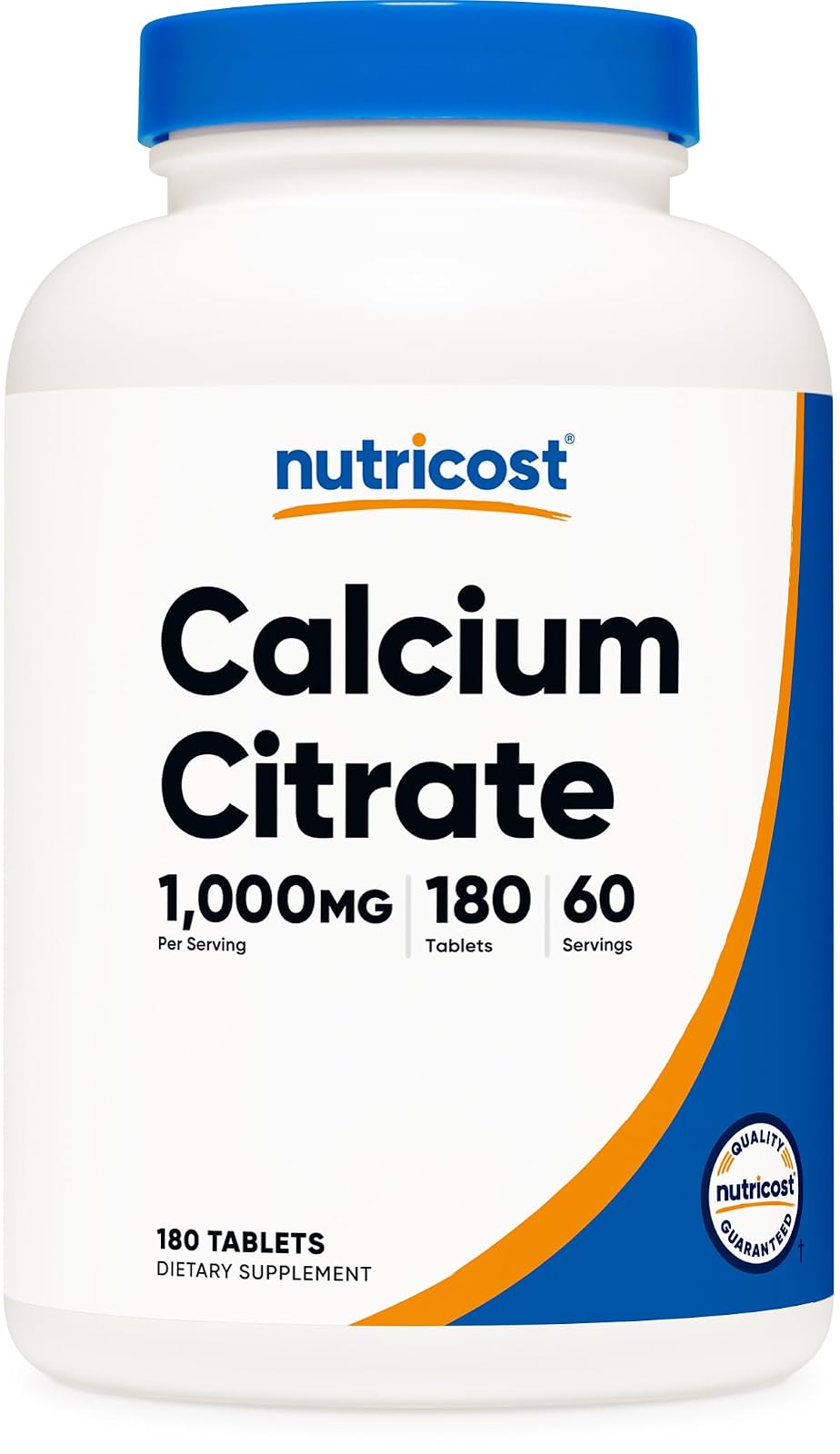 Nutricost Calcium Citrate tablets for bone health
