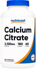 Nutricost calcium citrate vegan capsules