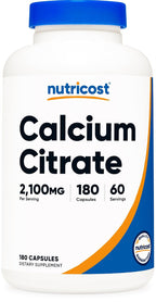 Nutricost calcium citrate vegan capsules