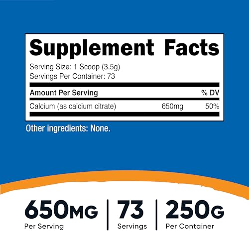 Nutricost calcium for optimal wellness