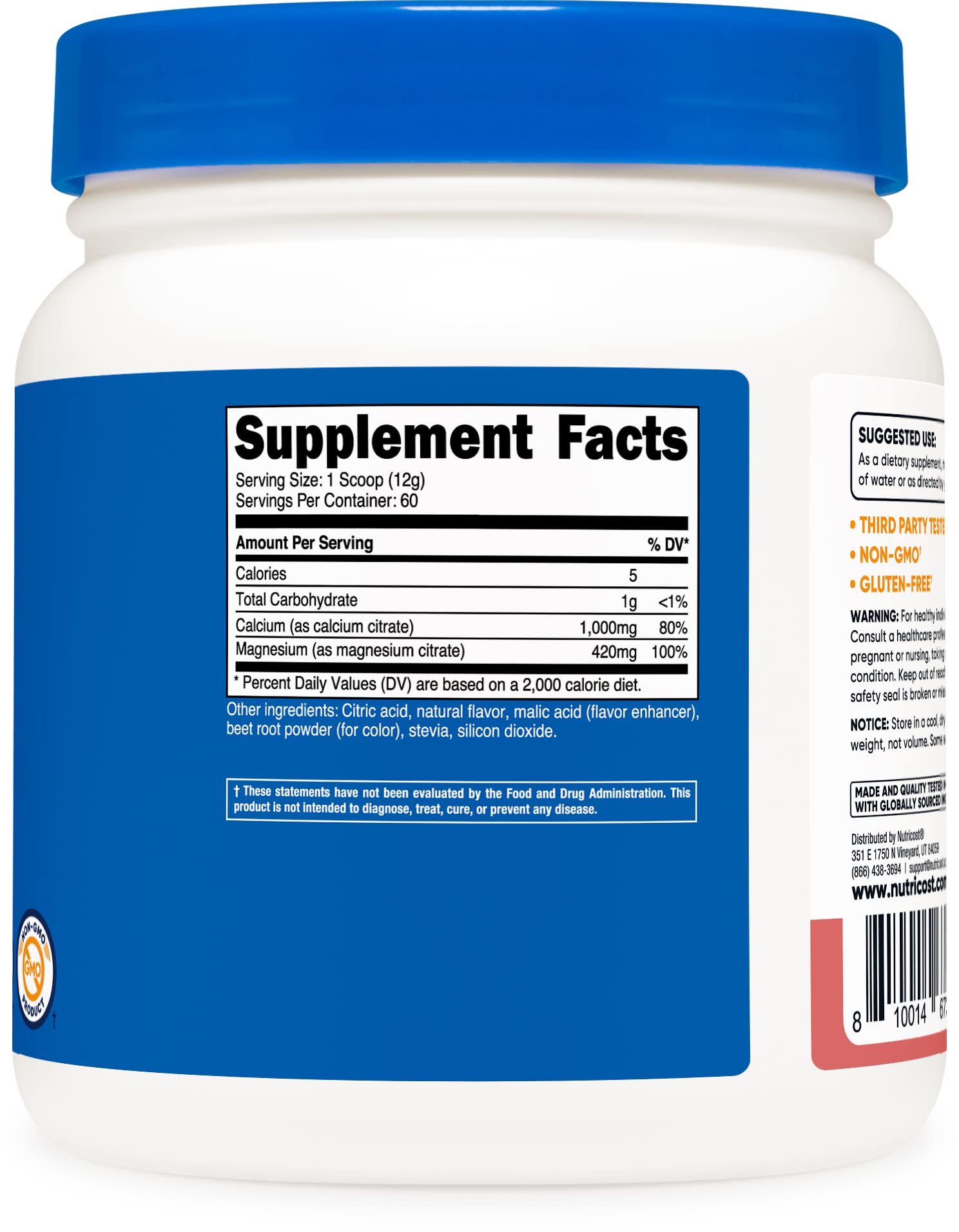 Nutricost calcium for strong bones
